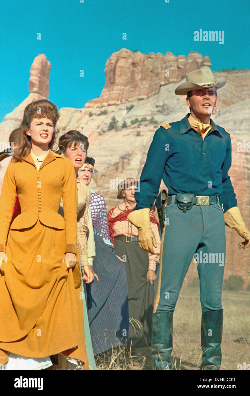 THE HALLELUJAH TRAIL, Pamela Tiffin, Jim Hutton, 1965 Stock Photo - Alamy