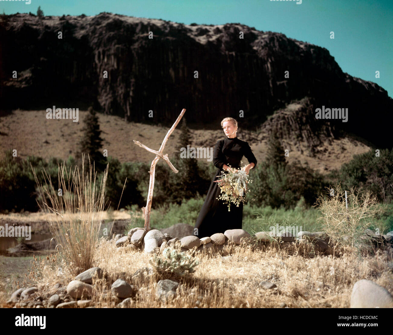THE HANGING TREE, Maria Schell, 1959 Stock Photo - Alamy