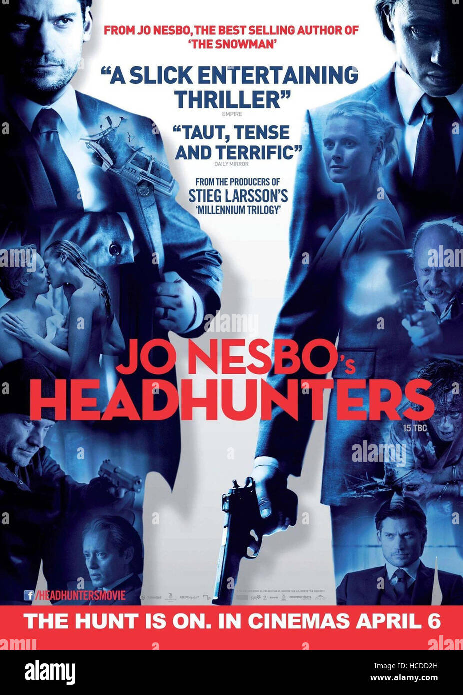 HEADHUNTERS, (aka HODEJEGERNE), left from top: Nikolaj Coster-Waldau ...