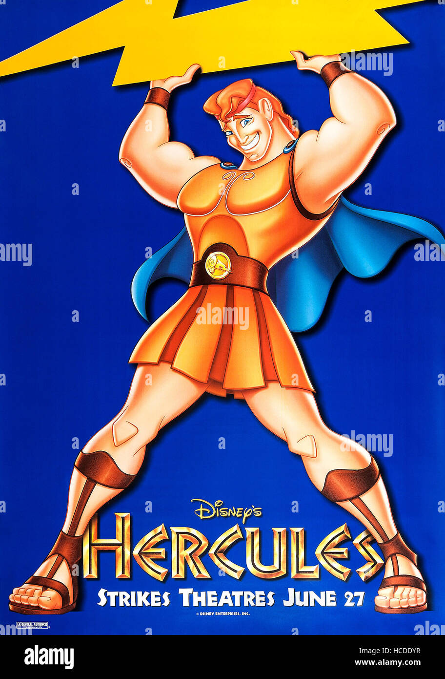 HERCULES, US poster, Hercules, 1997. © Buena Vista Pictures/courtesy ...