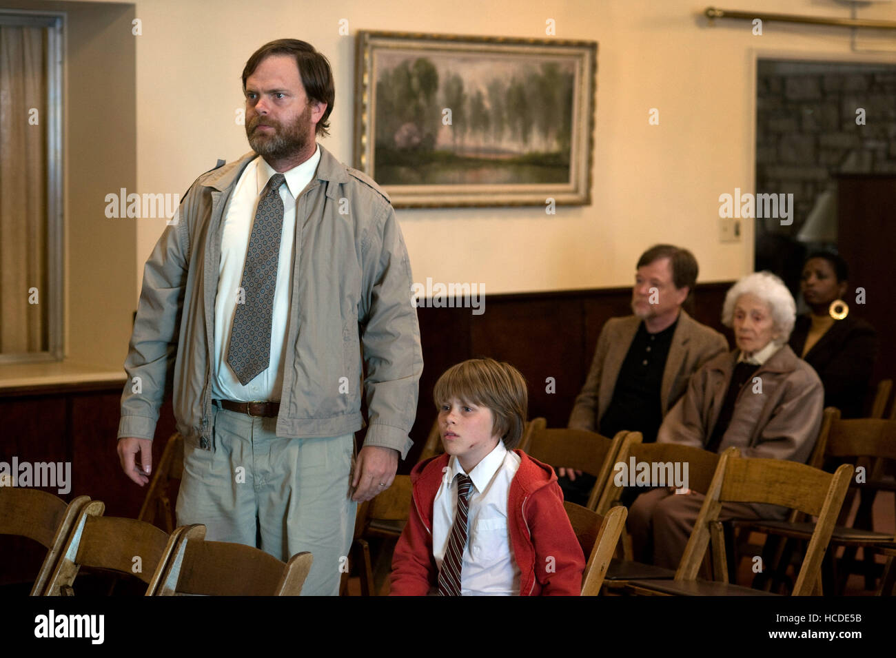 HESHER, from left: Rainn Wilson, Devin Brochu, 2010. Ph: Merrick Morton ...
