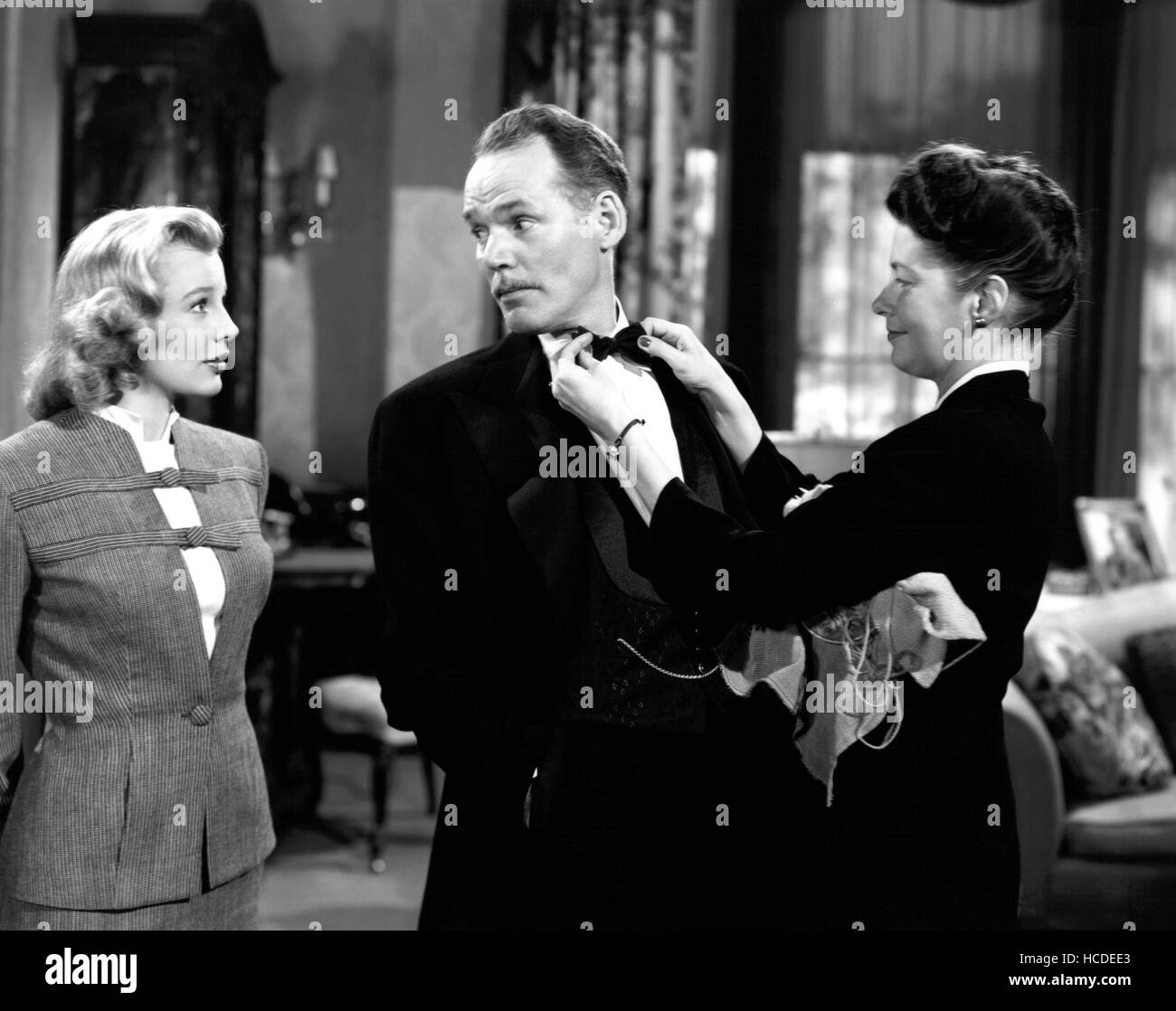 HIGH BARBAREE, from left: June Allyson, Henry Hull, Geraldine Wall ...