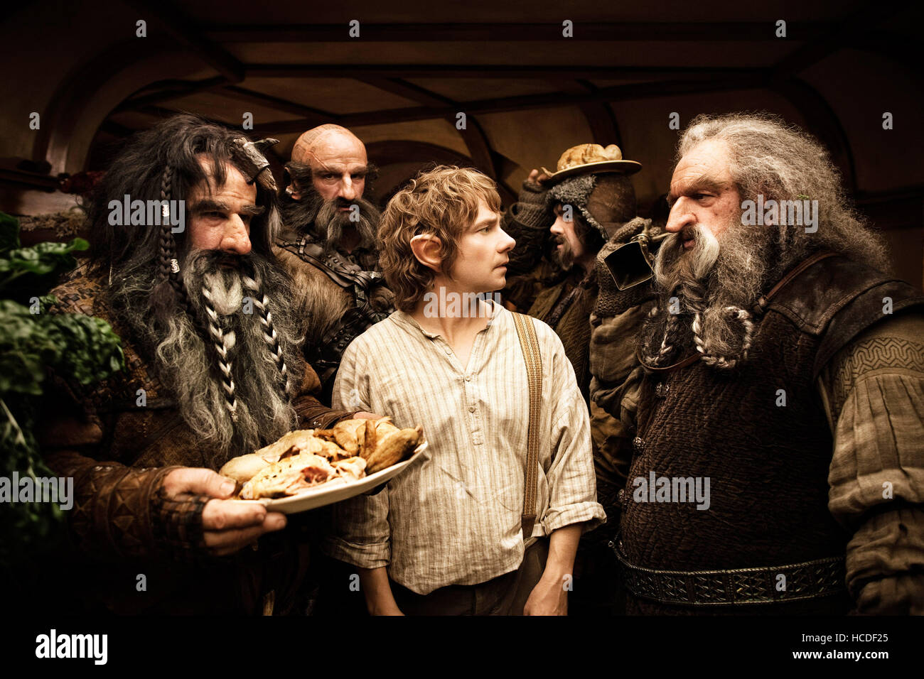 THE HOBBIT: AN UNEXPECTED JOURNEY, from left: William Kircher, Graham ...