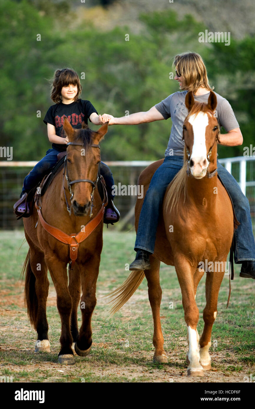 THE HORSE BOY, from left: Rowan Isaacson and his father Rupert Isaacson ...