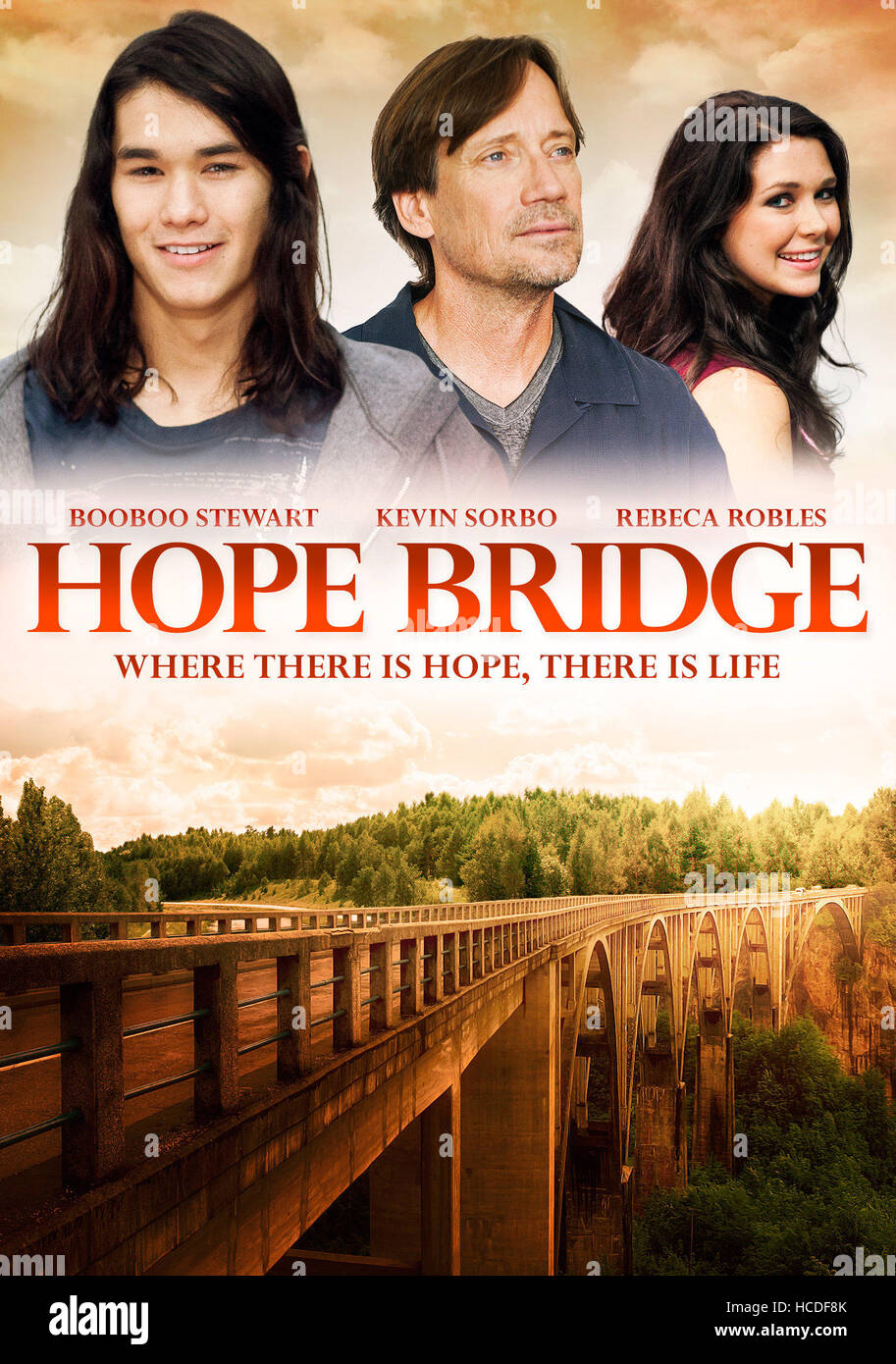 HOPE BRIDGE, poster art, from left: Booboo Stewart, Kevin Sorbo, Rebeca ...