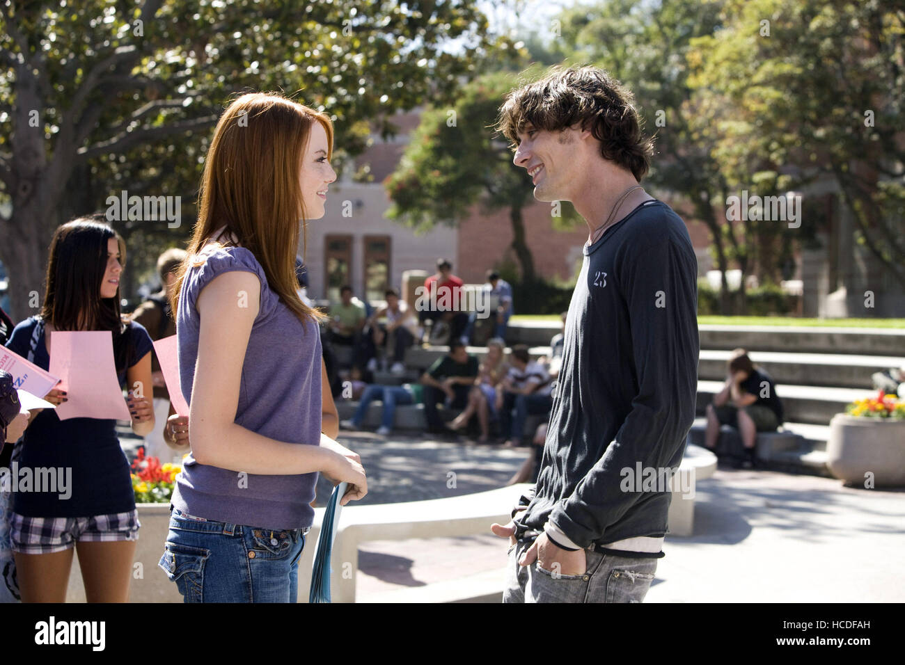 THE HOUSE BUNNY, from left: Emma Stone, Tyson Ritter, 2008. ©Columbia ...