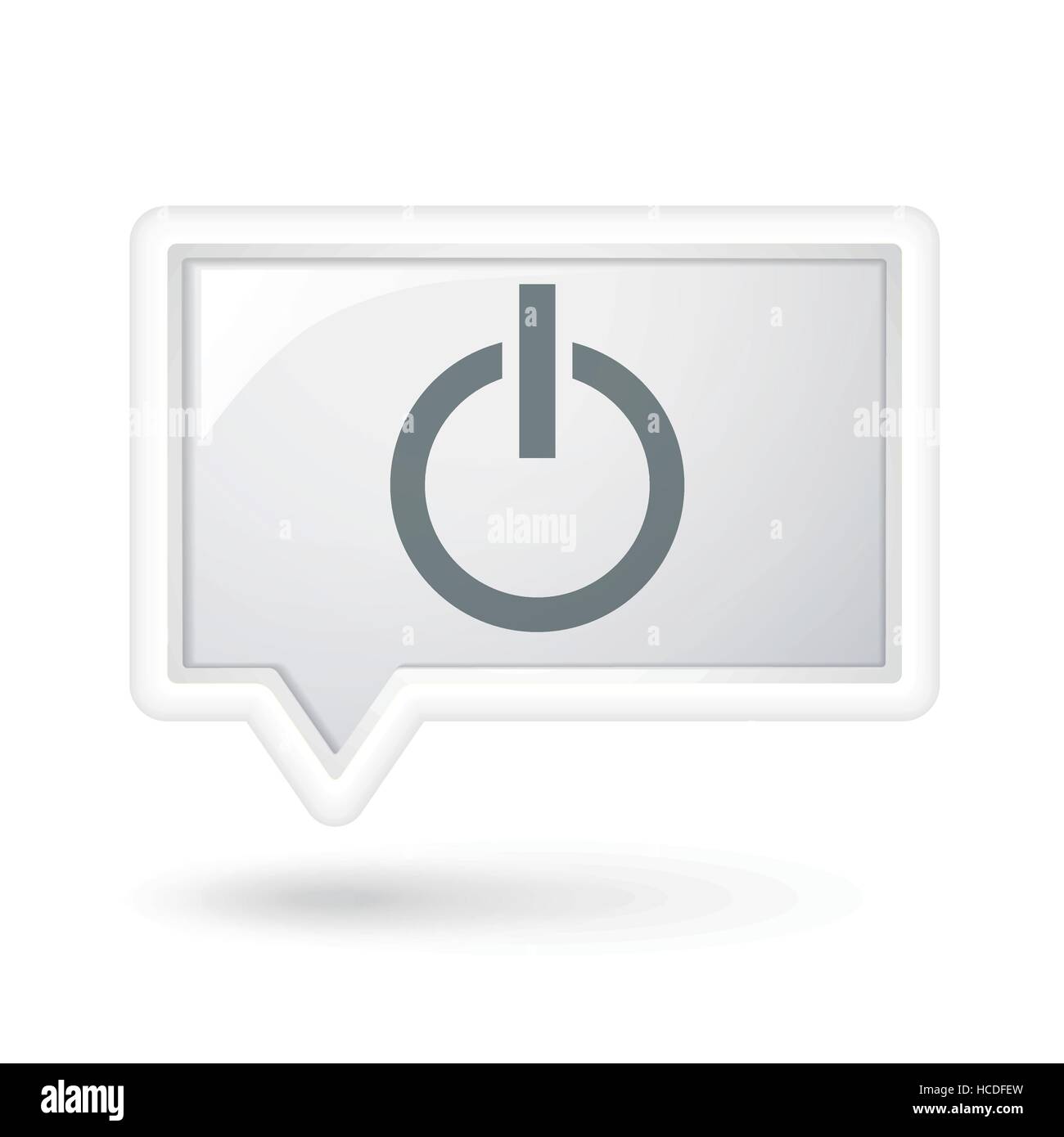 Stop banner speech bubble Stock Vector Images - Alamy