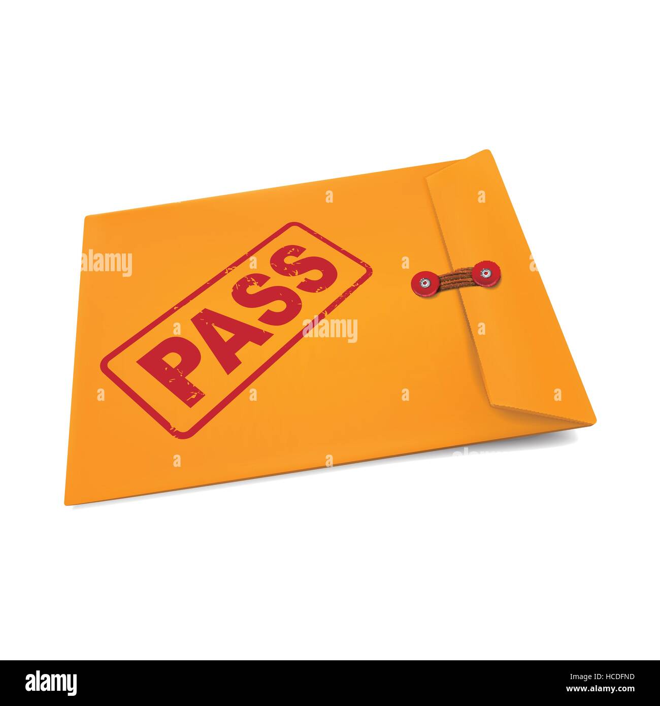 pass on manila envelope isolated on white Stock Vector Image & Art - Alamy