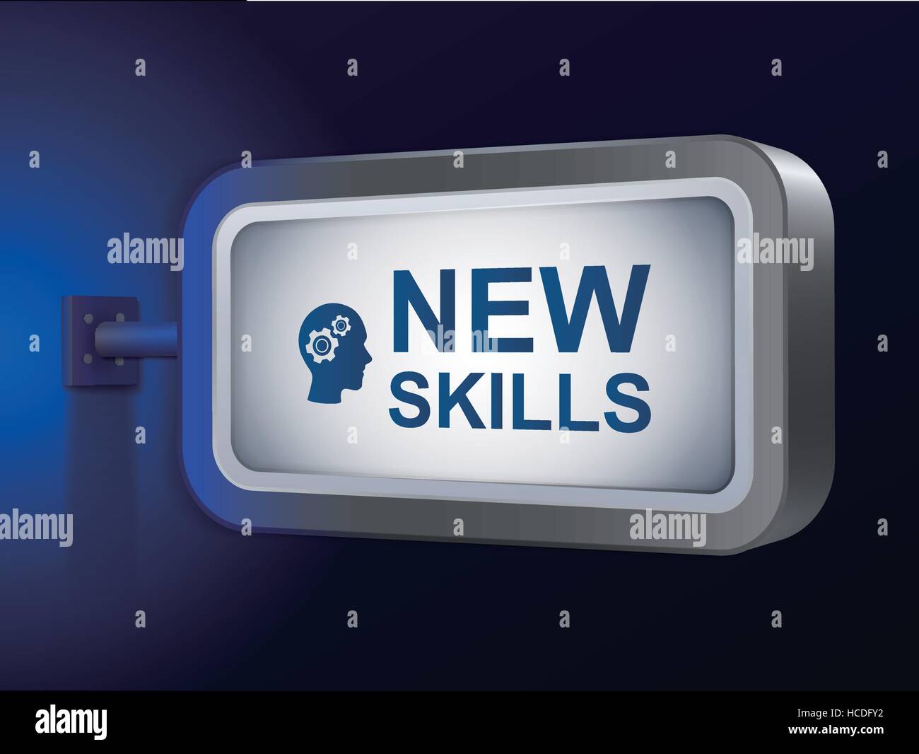 New skills concept Stock Vector Images - Alamy