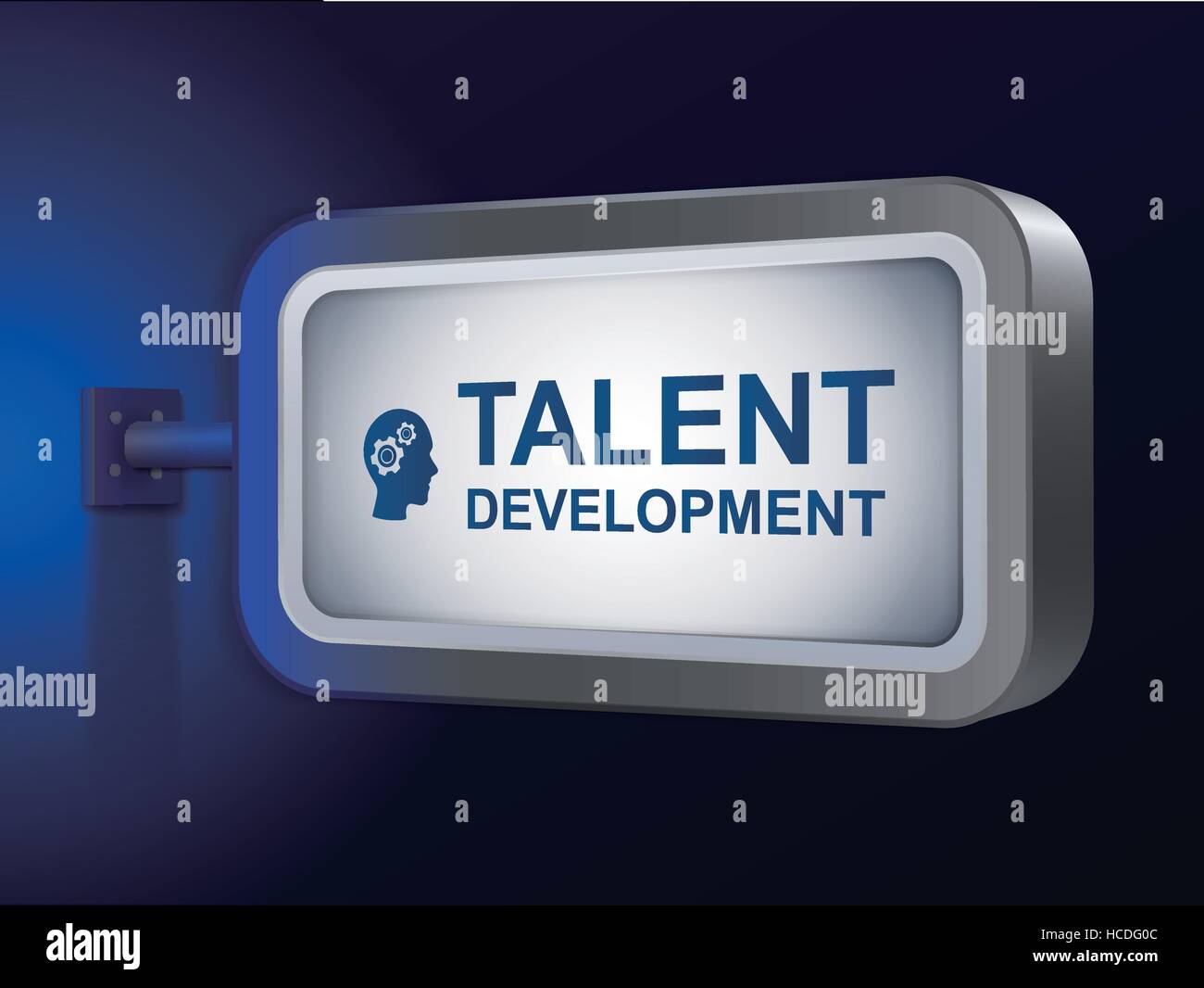 Development talent Stock Vector Images - Alamy