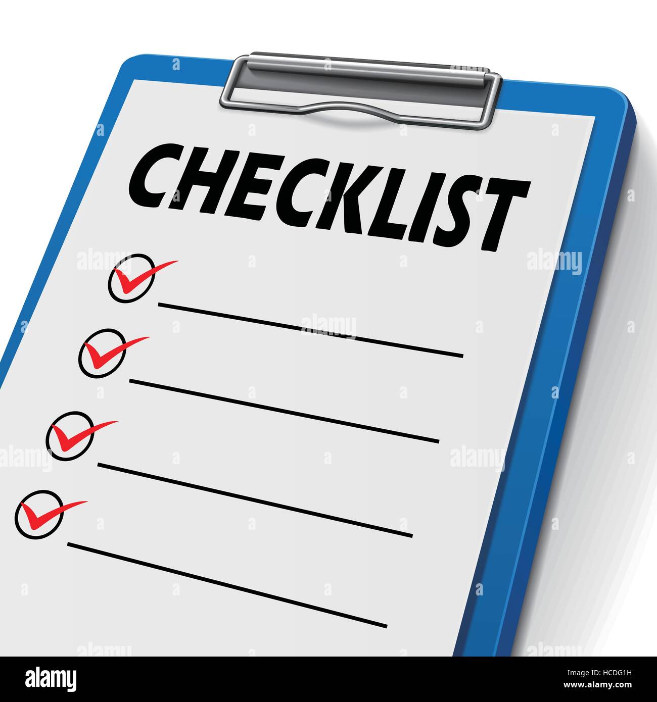 Blank Checklist