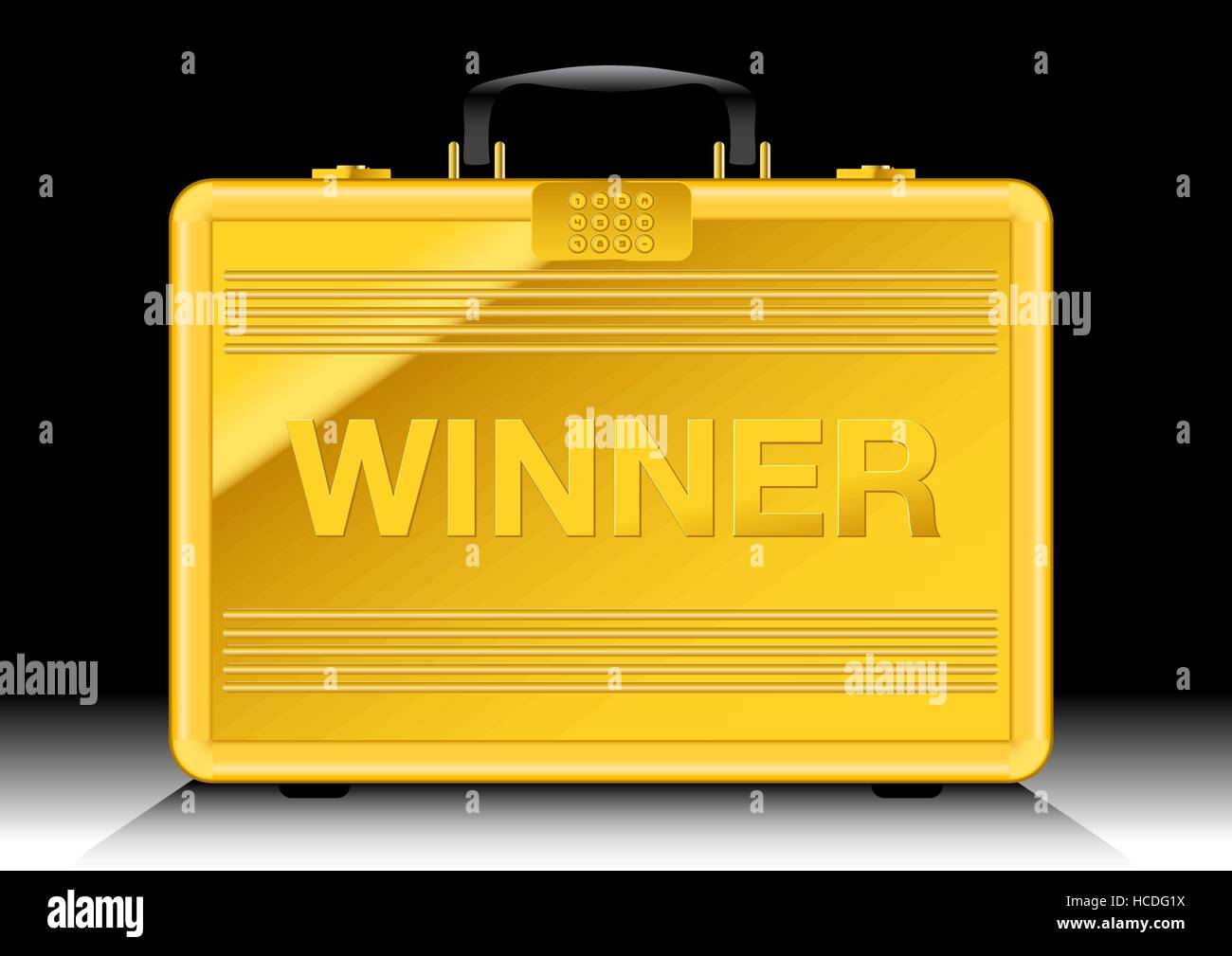 Metal suitcase Stock Vector Images - Alamy