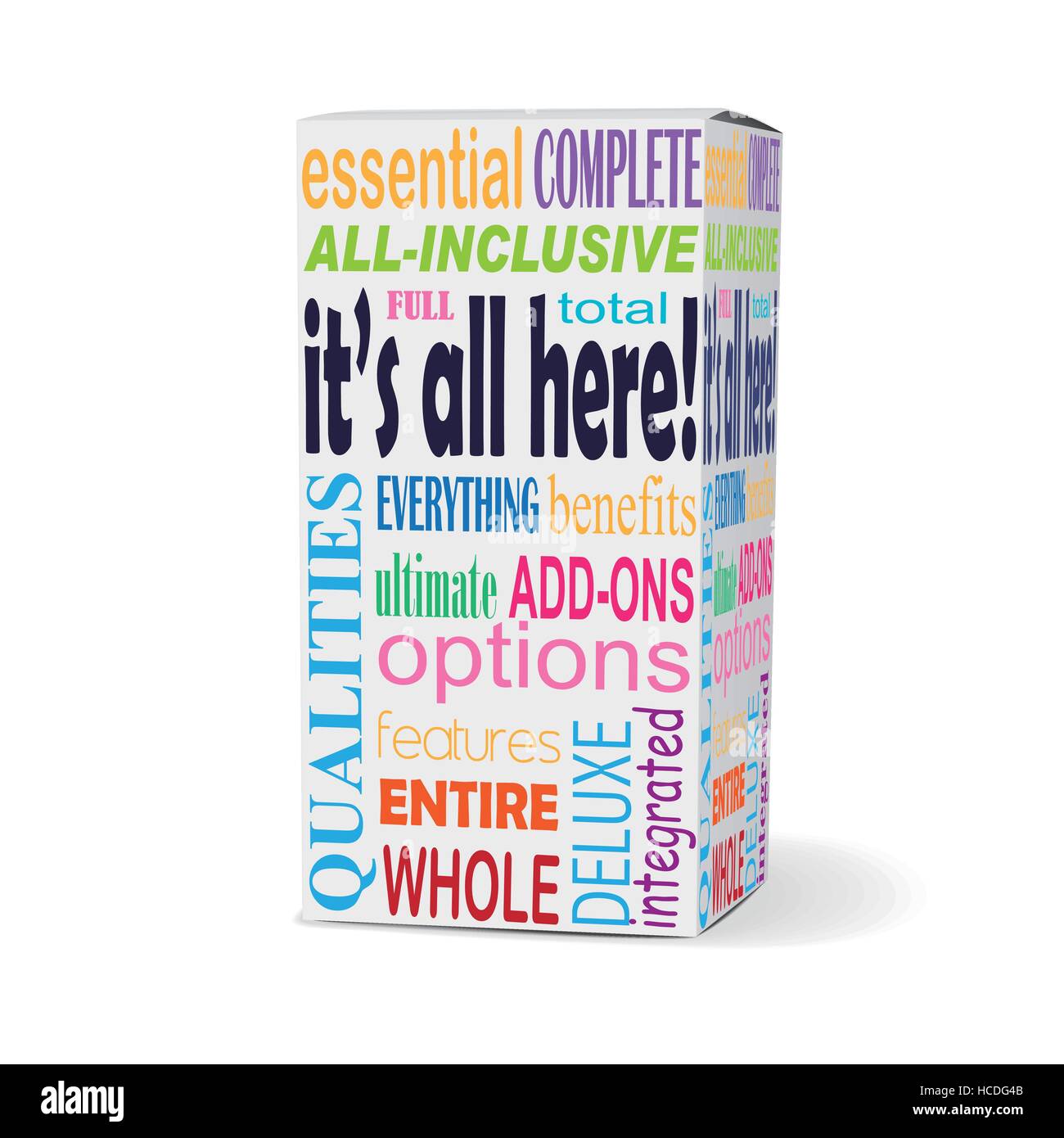 the words return to sender on a paper box over white background Stock ...