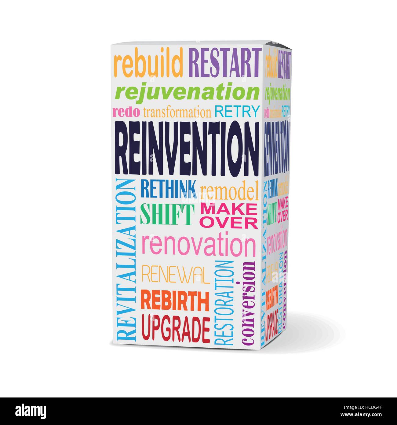 Words written on paper Cut Out Stock Images & Pictures - Alamy