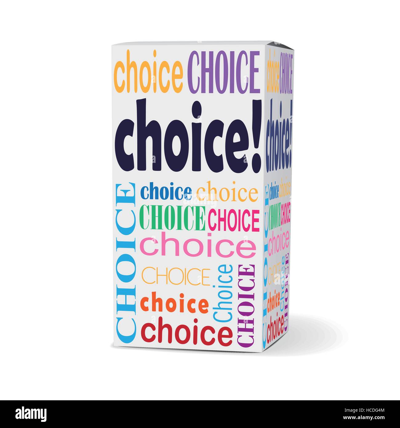 Parcel box package charity Stock Vector Images - Alamy