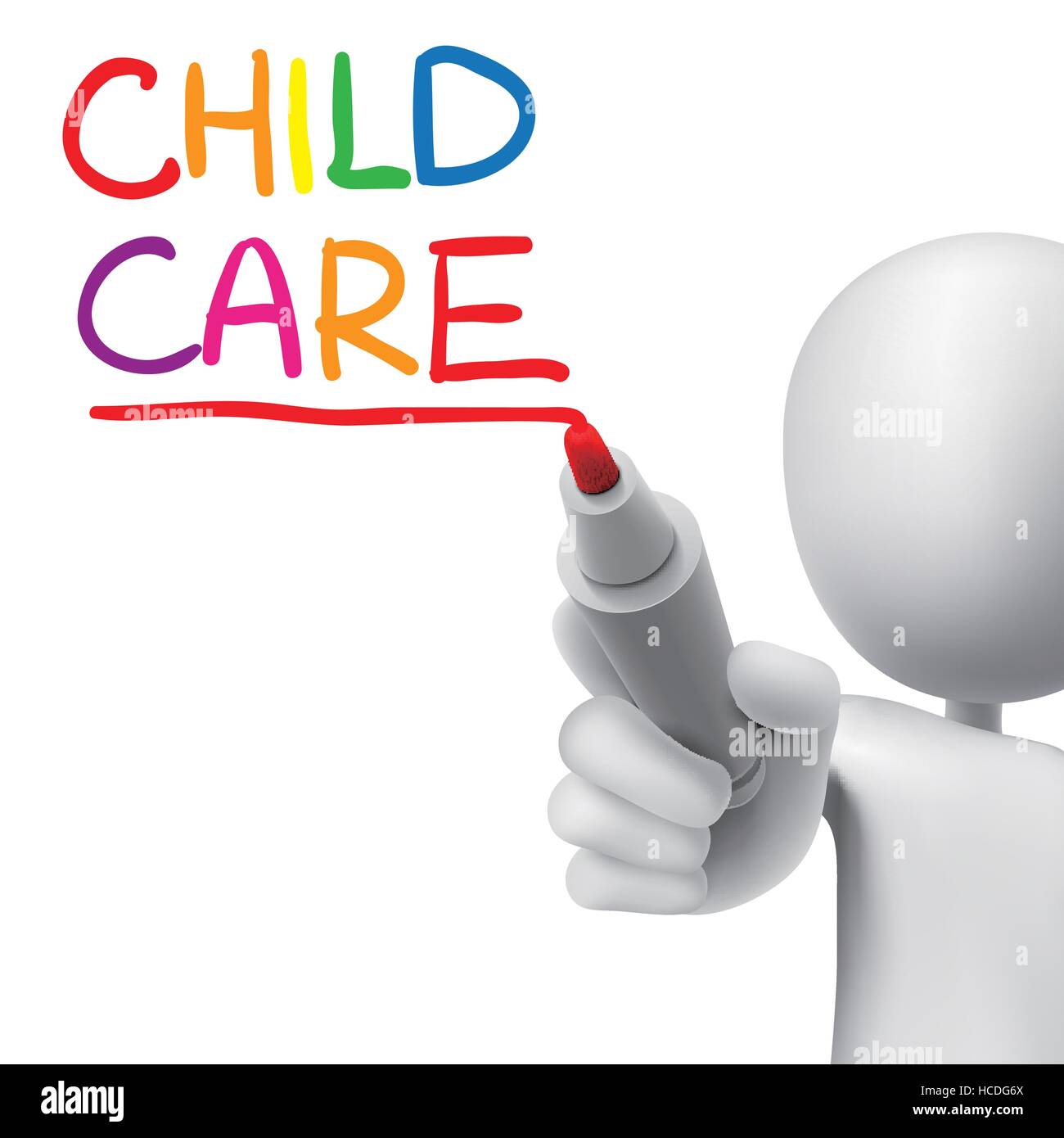 Childcare and play Stock Vector Images - Alamy