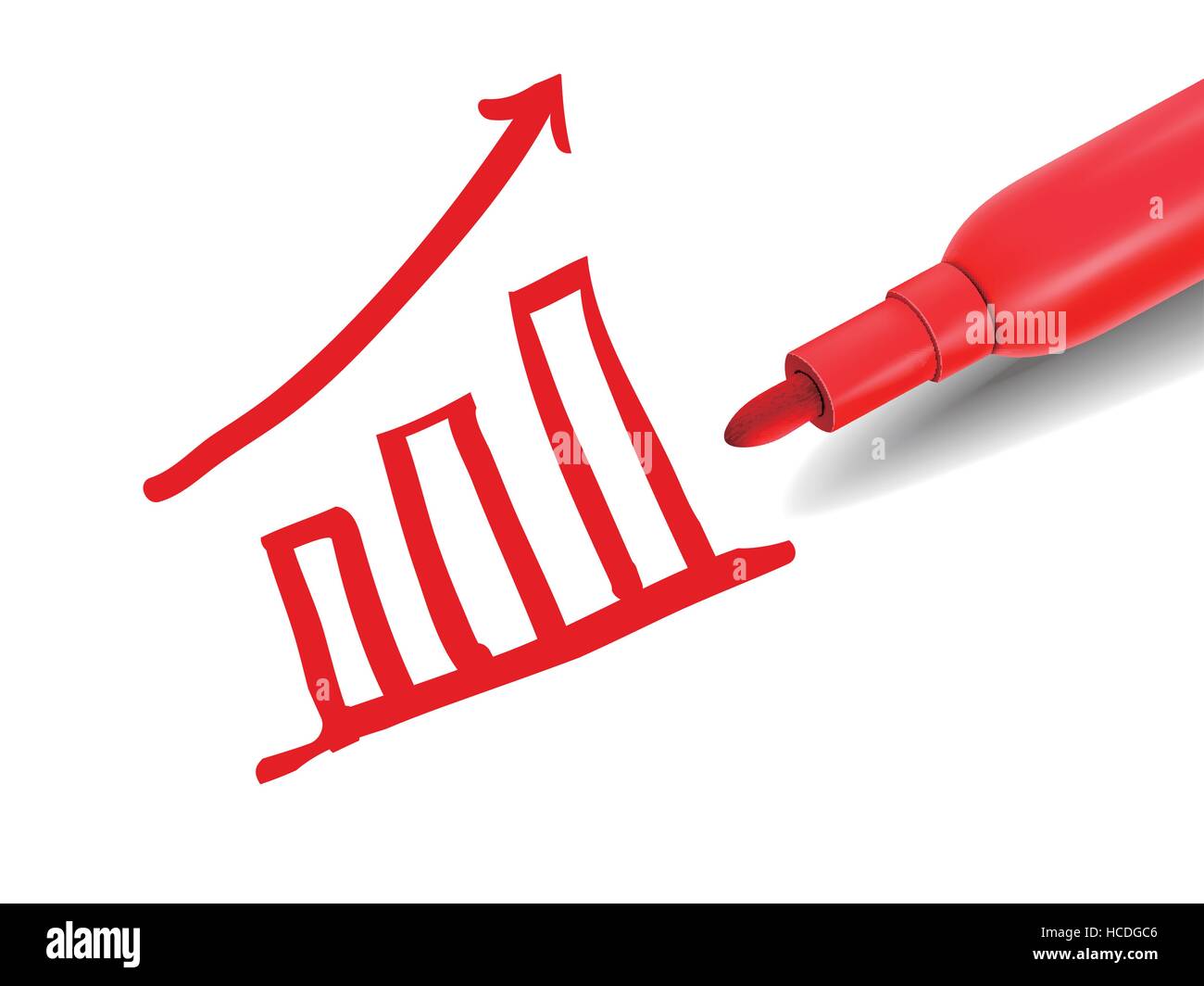 Graphic marker board Stock Vector Images - Alamy