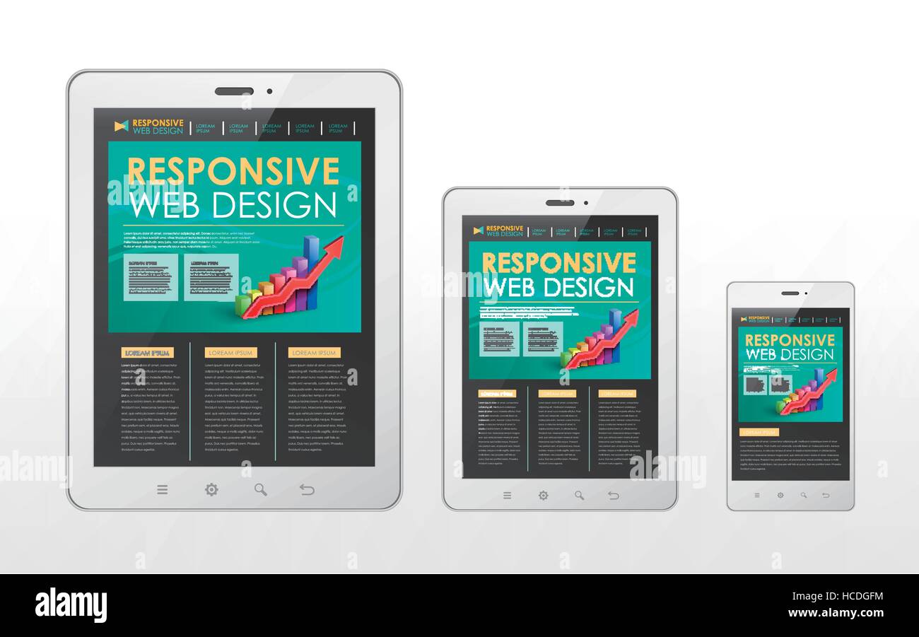 Website screen sizes hi-res stock photography and images - Alamy