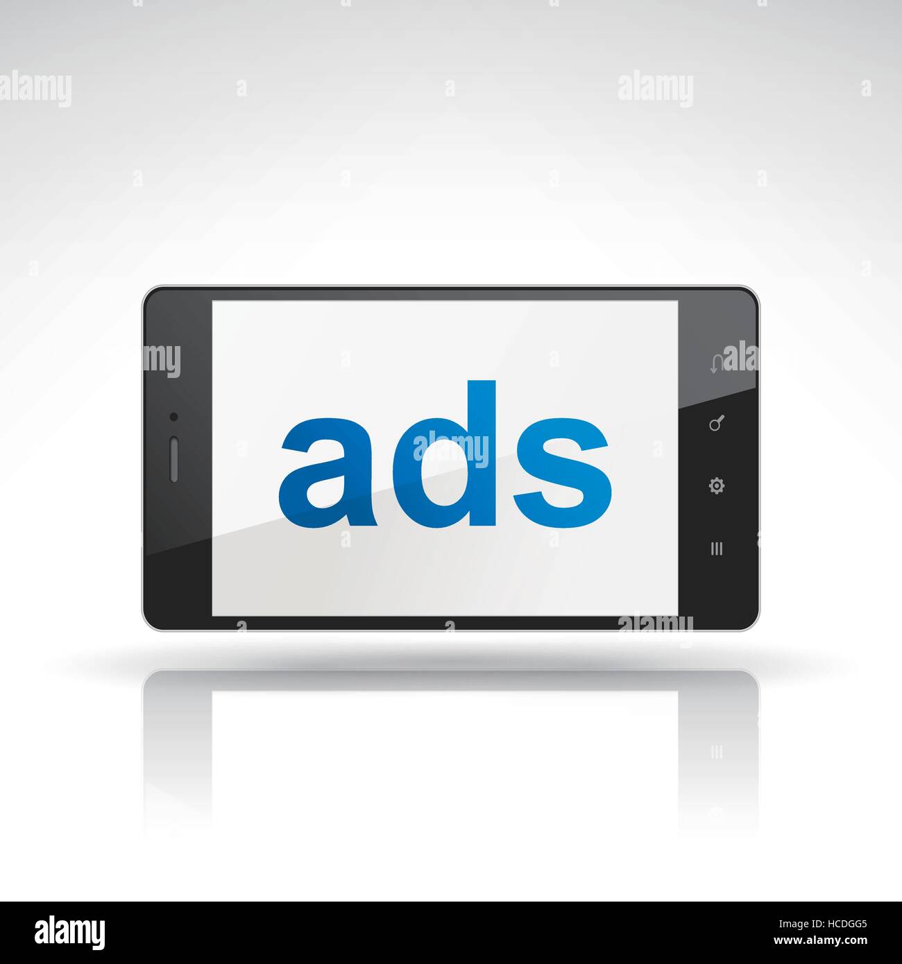 Cell phone ads cell Stock Vector Images - Alamy