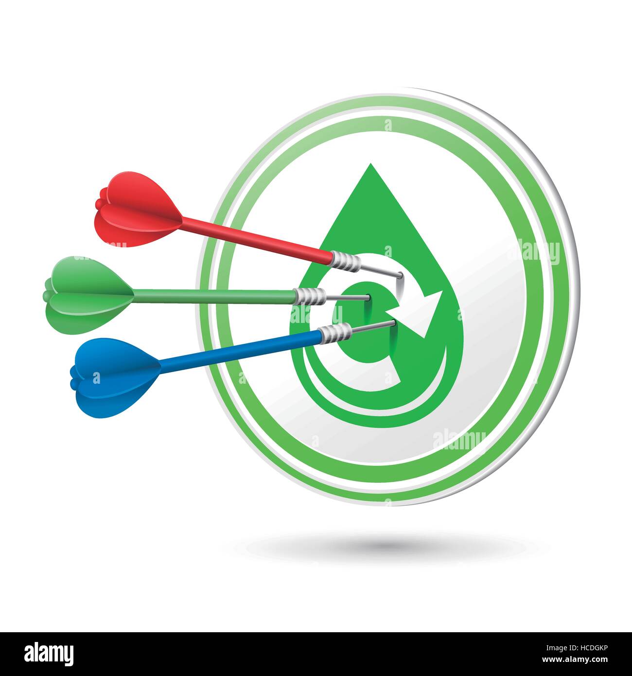 Wet target Stock Vector Images - Alamy