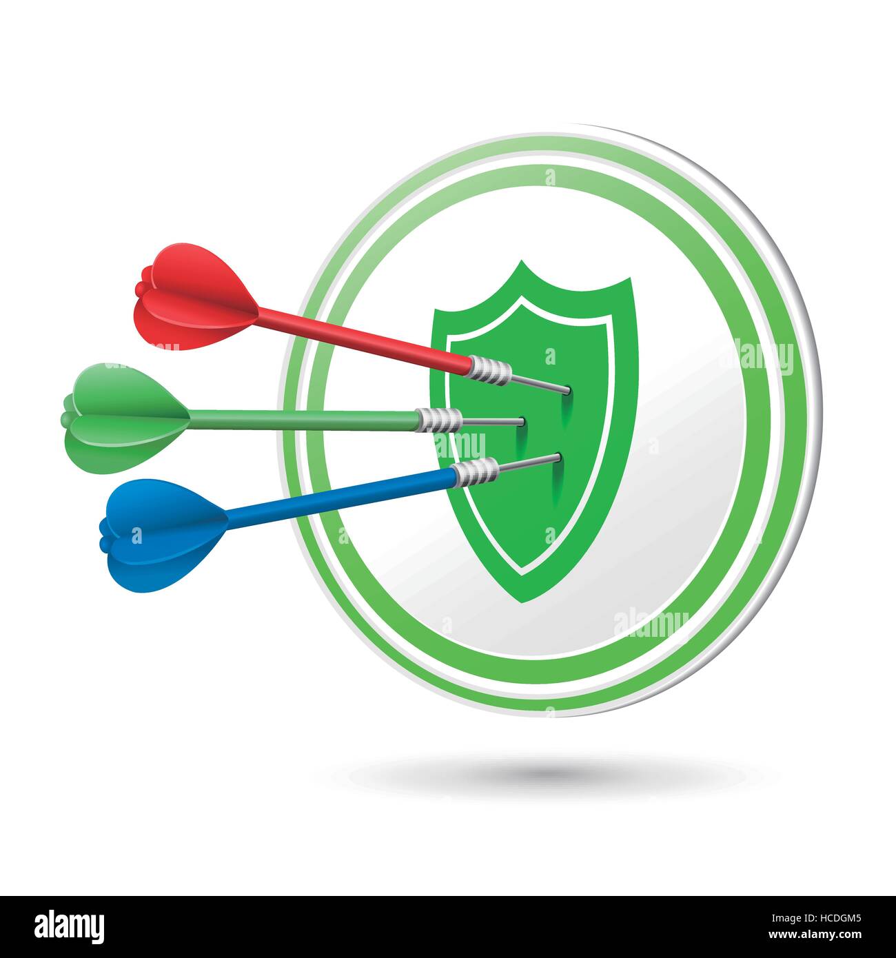 Crime target concept on Stock Vector Images - Alamy