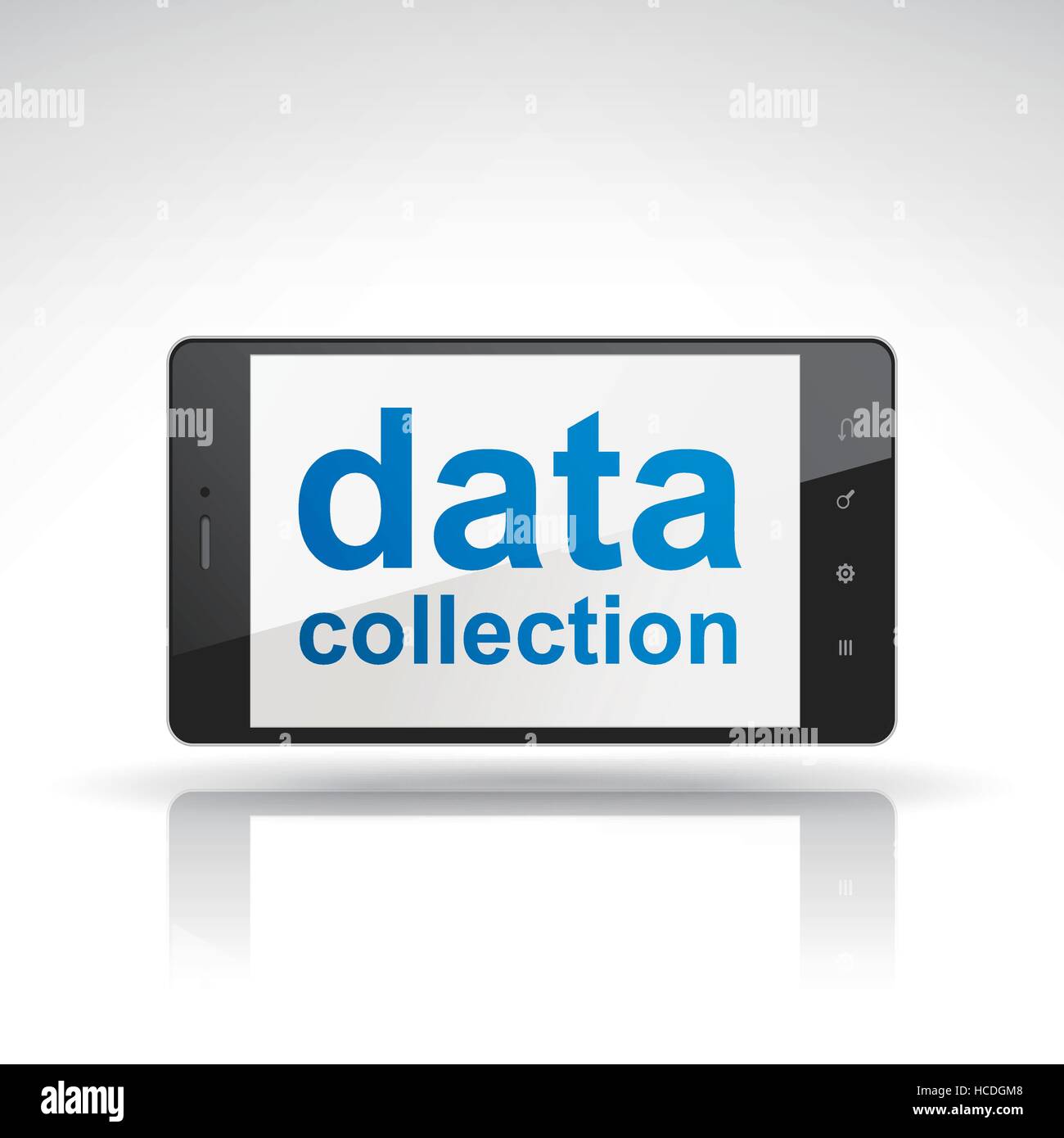 Mobile data processing Stock Vector Images - Alamy