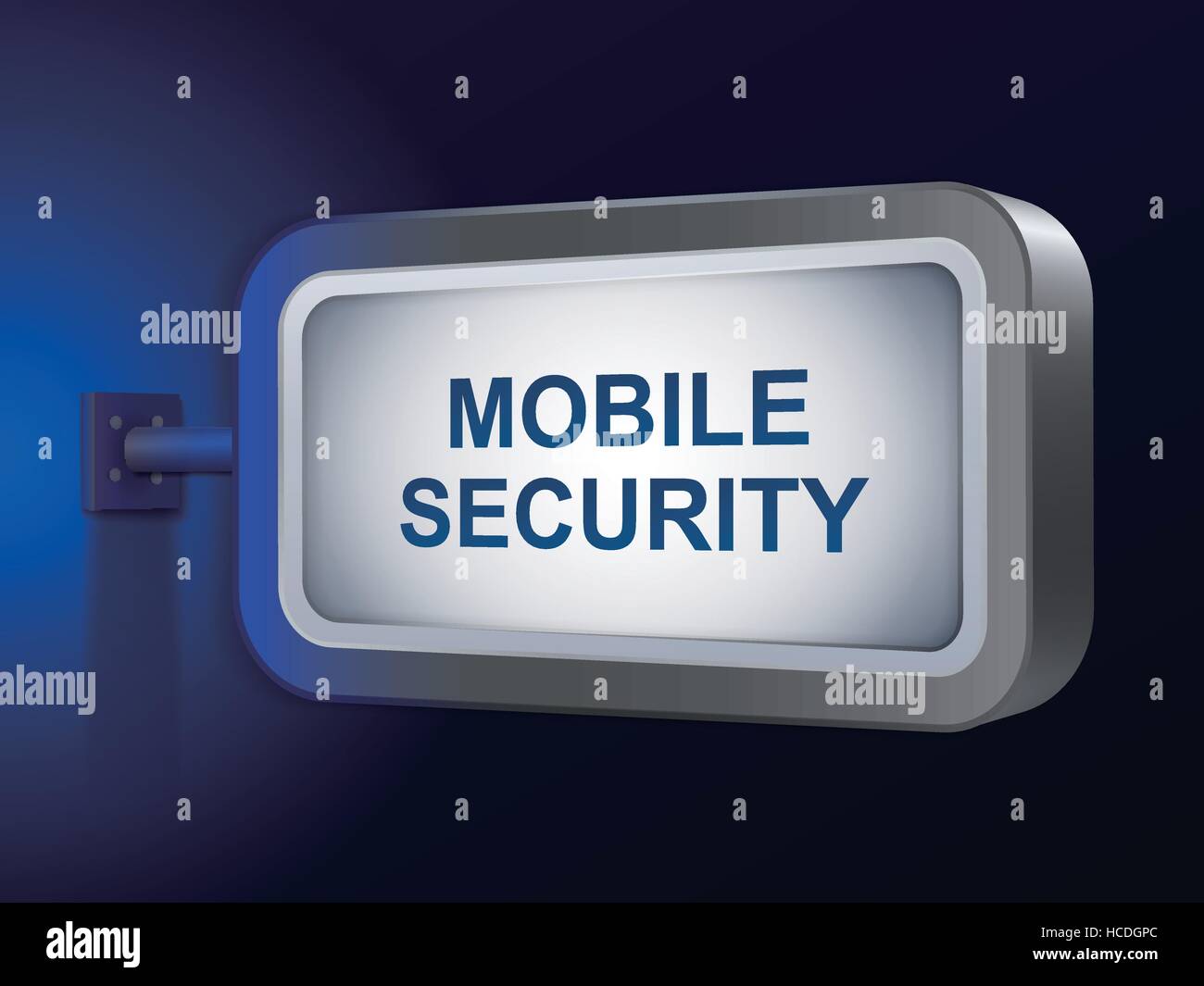 Mobile billboard system Stock Vector Images - Alamy