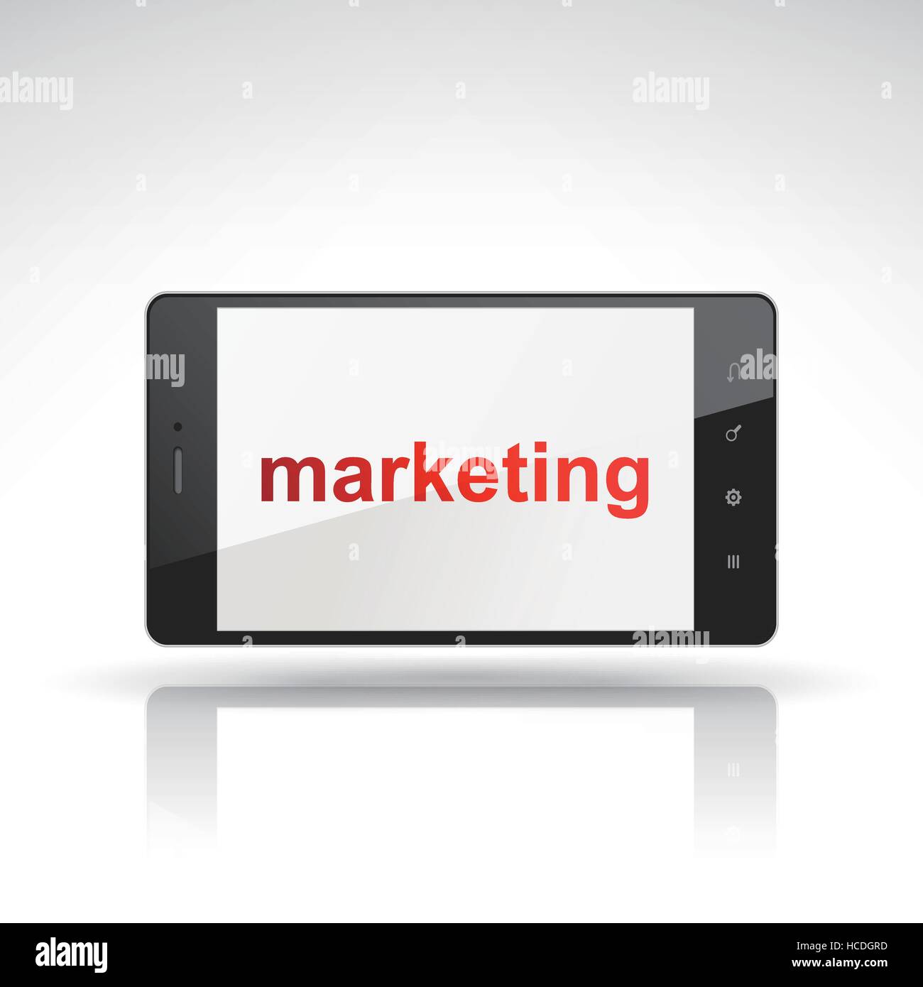 Mobile phone ad Stock Vector Images - Alamy