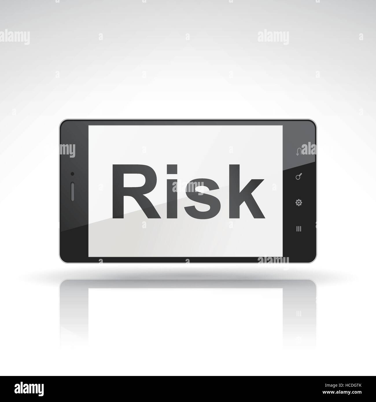 Gambling on phone Stock Vector Images - Alamy