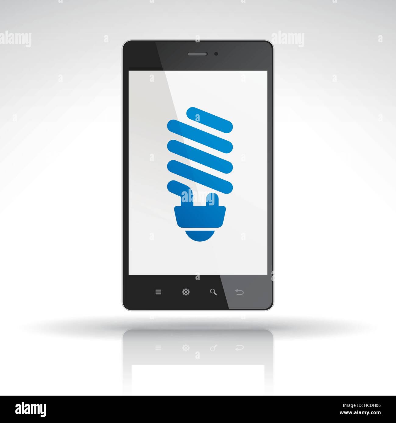 Cell phone lights on Stock Vector Images - Alamy