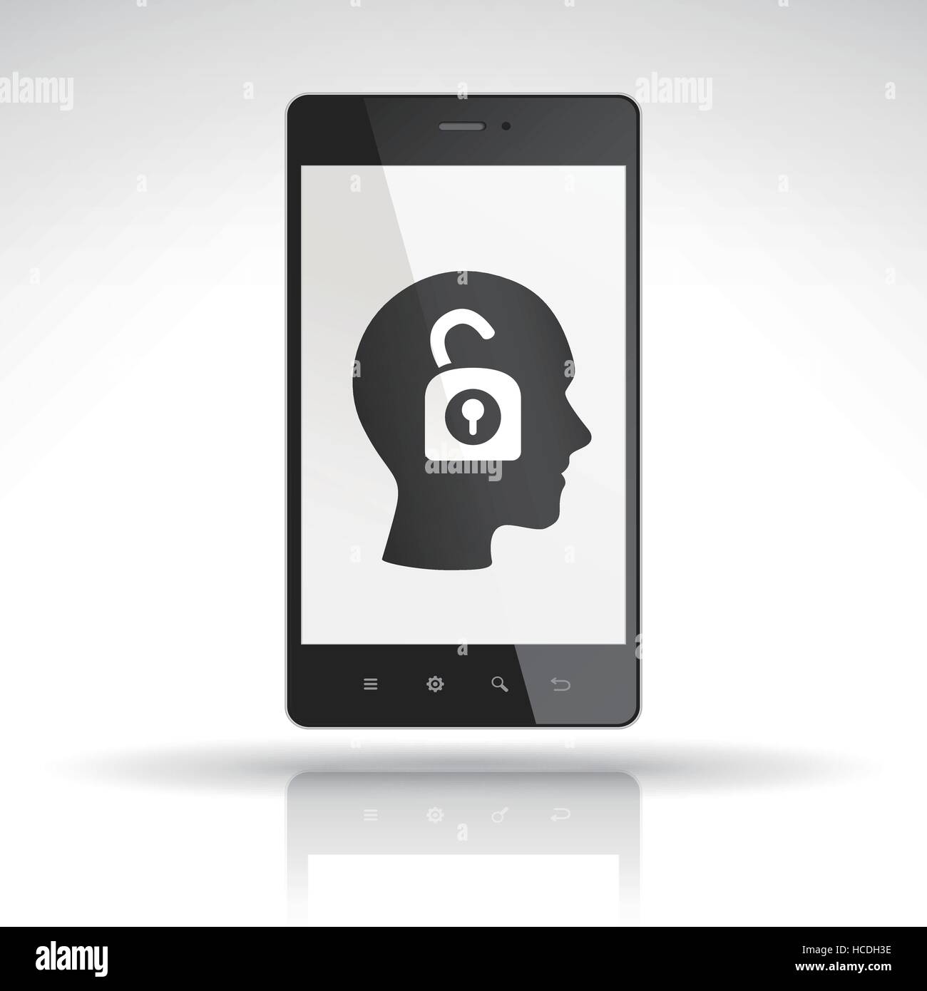 Evening phone Stock Vector Images - Alamy