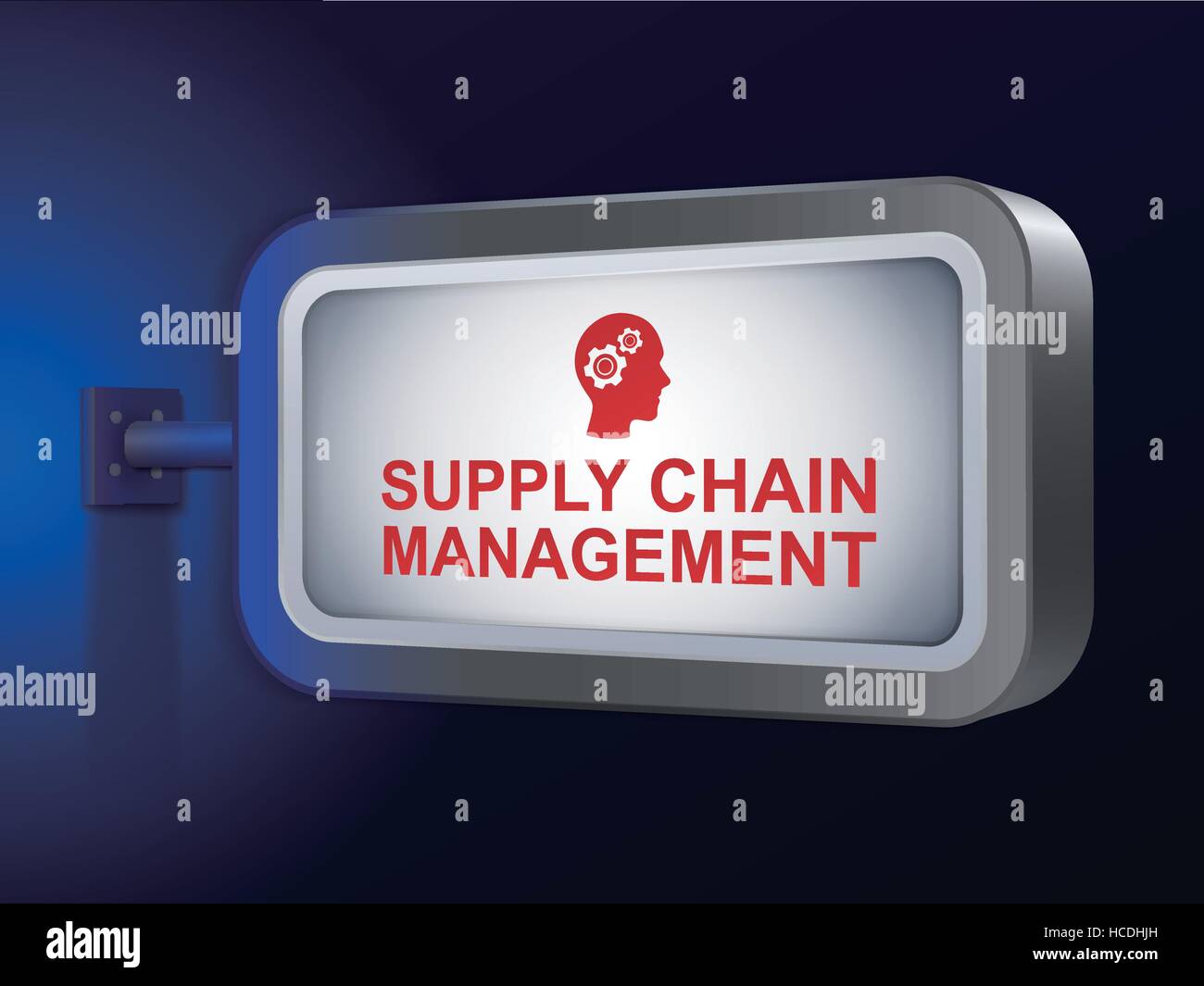 Supply chain management Stock Vector Images - Alamy