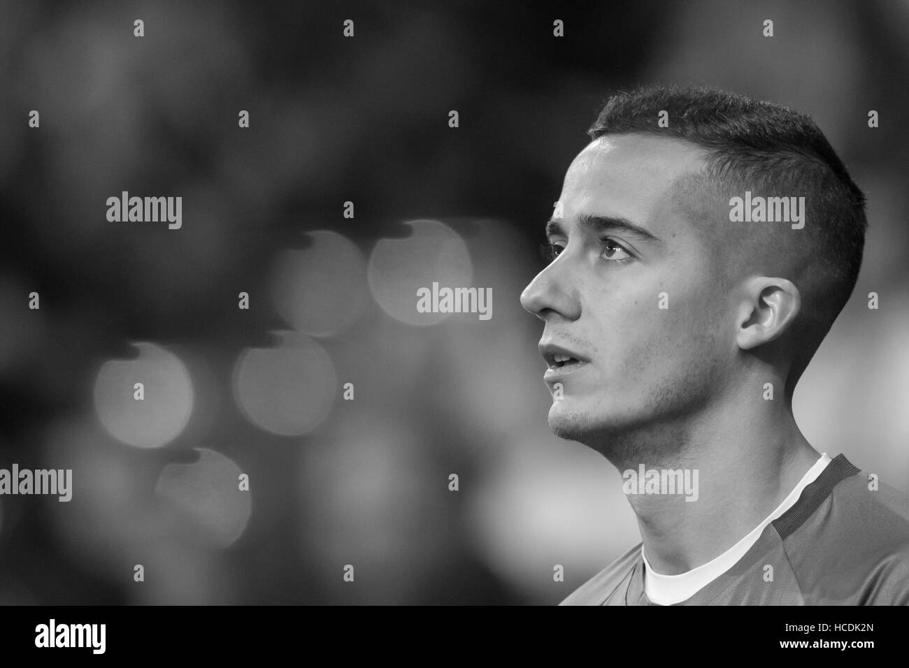 LUCAS VAZQUEZ - REAL MADRID MIDFIELDER Stock Photo - Alamy