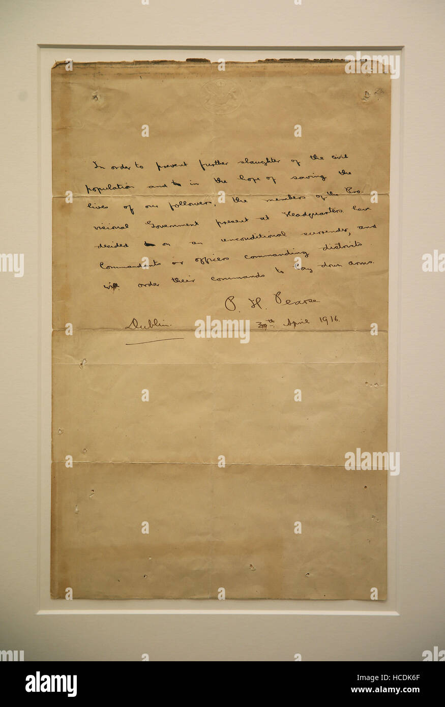 Patrick pearse hi-res stock photography and images - Alamy