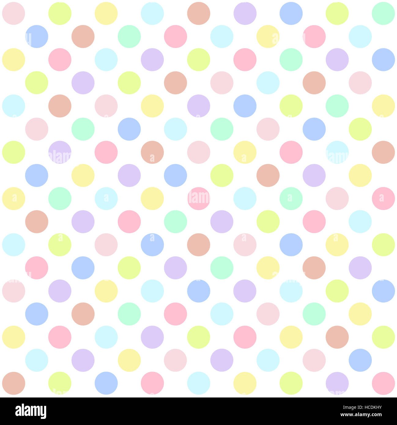 Seamless polka dots pattern background Stock Photo - Alamy
