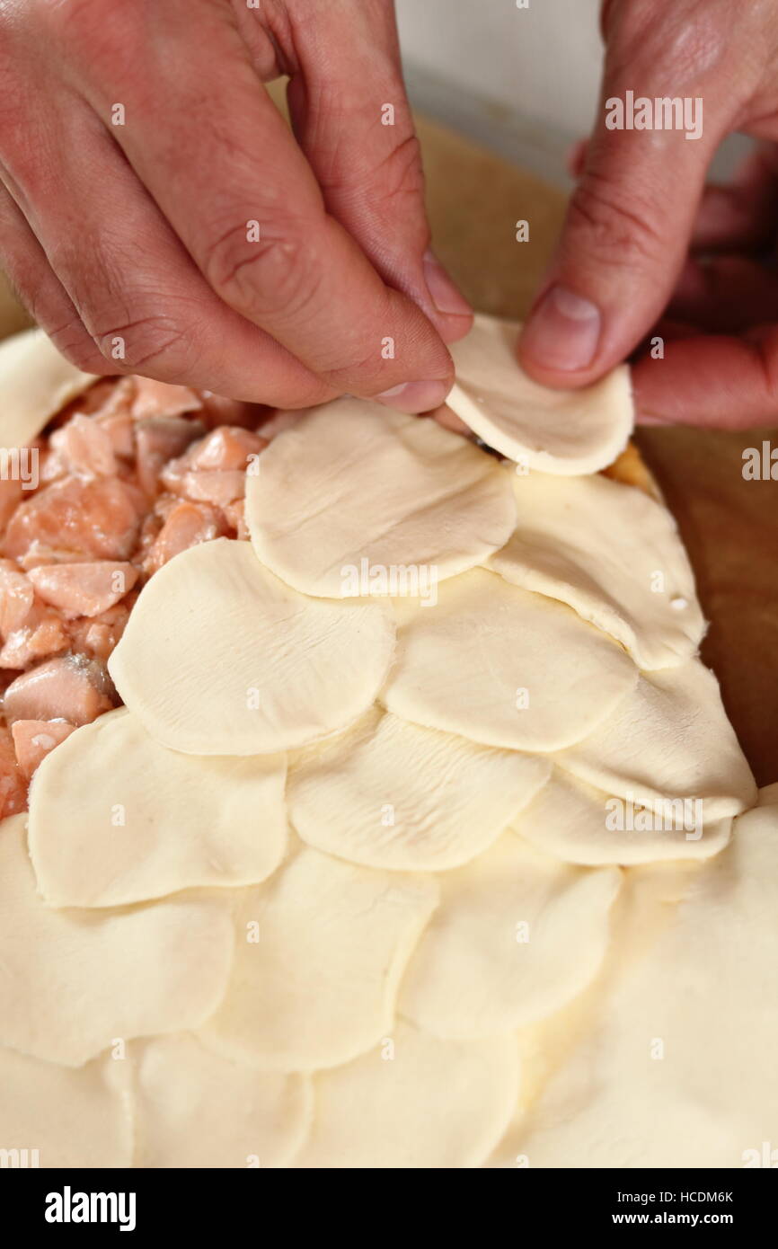 Arrange on top pie hi-res stock photography and images - Alamy