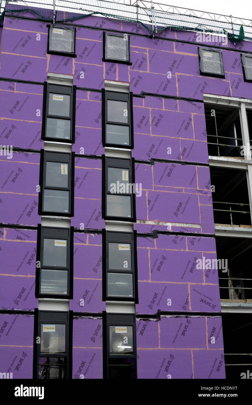 Building construction, Friargate area development, Coventry, UK Stock ...