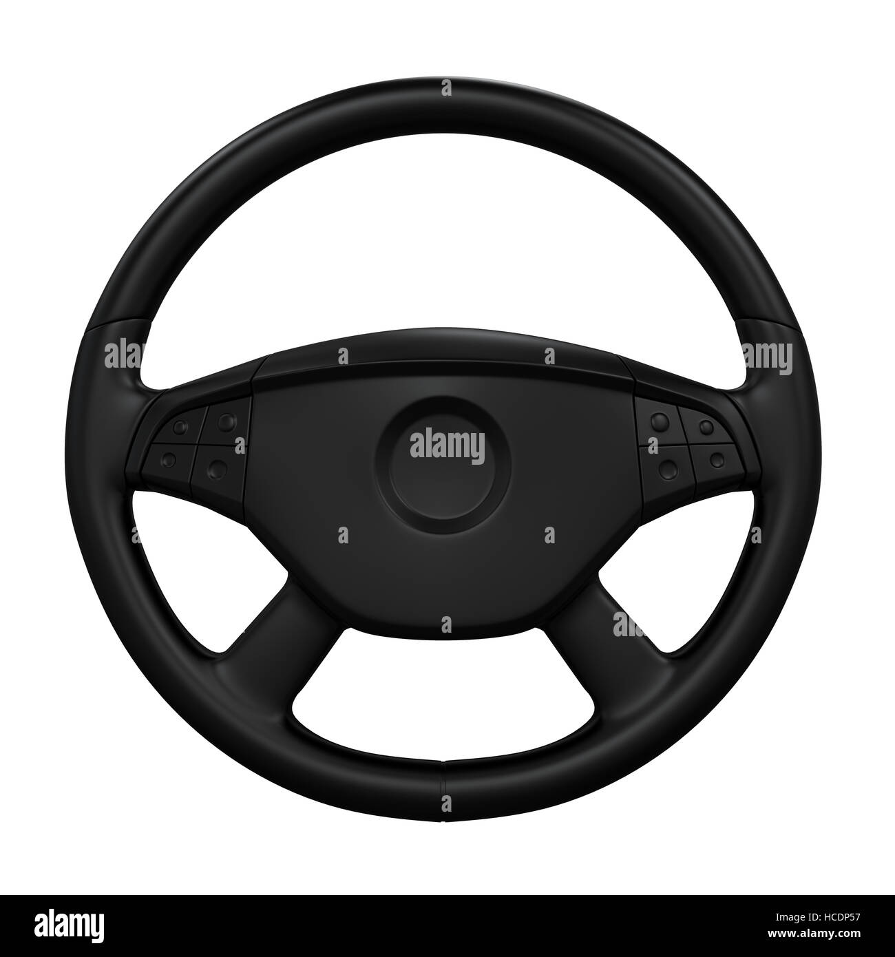 Car interior steering wheel Black and White Stock Photos & Images - Alamy