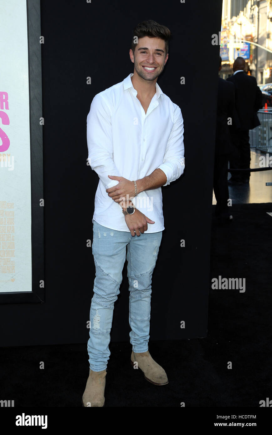 Premiere Of Warner Bros. Pictures' "War Dogs" Featuring: Jake Miller ...