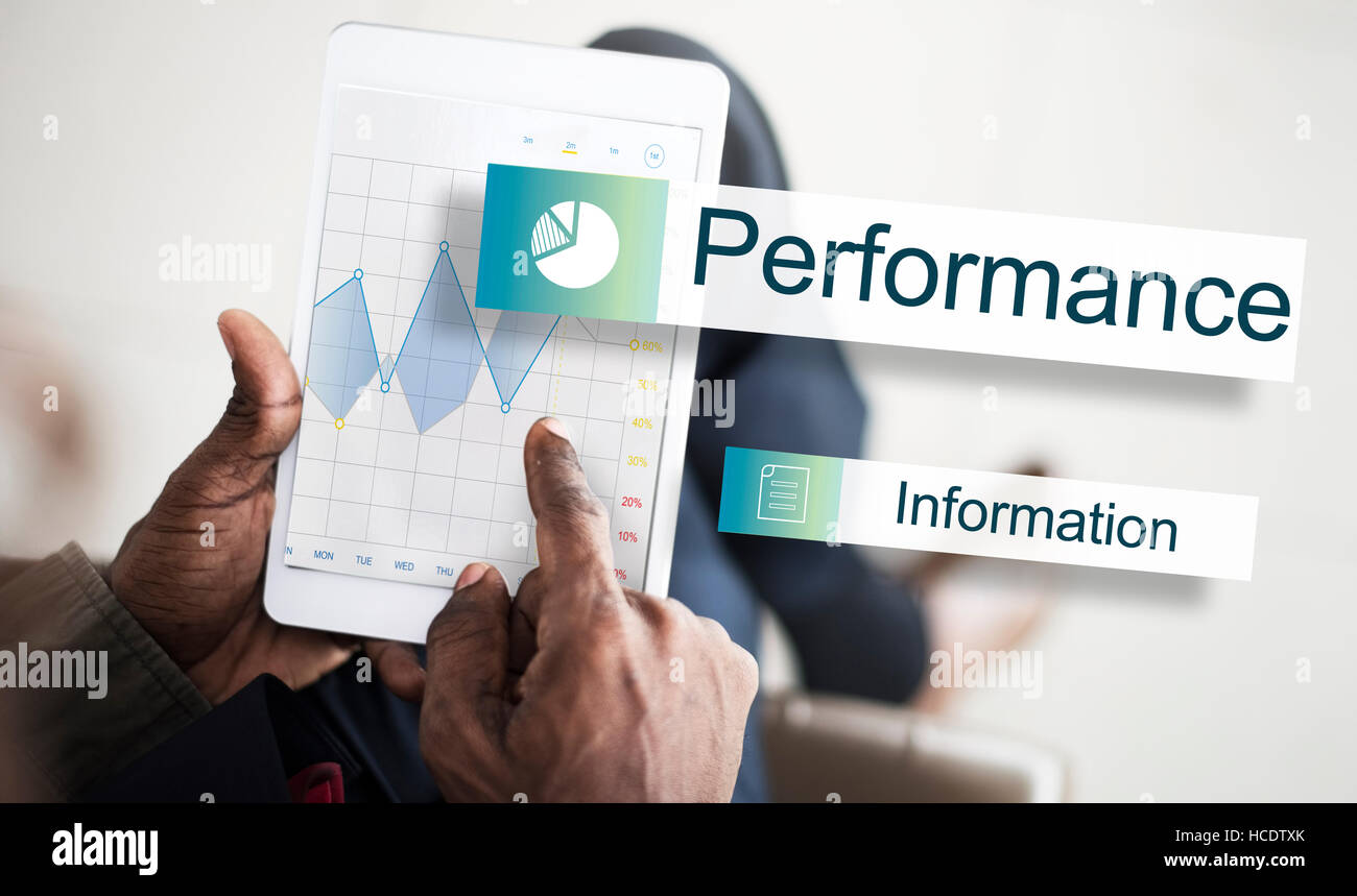 Data Information Analytics Perfomance Concept Stock Photo - Alamy