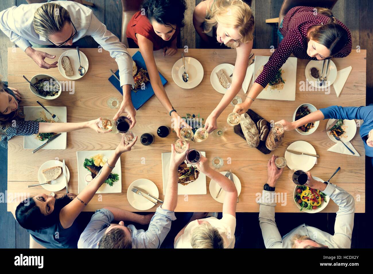 Food Catering Cuisine Culinary Gourmet Party Cheers Concept Stock Photo ...