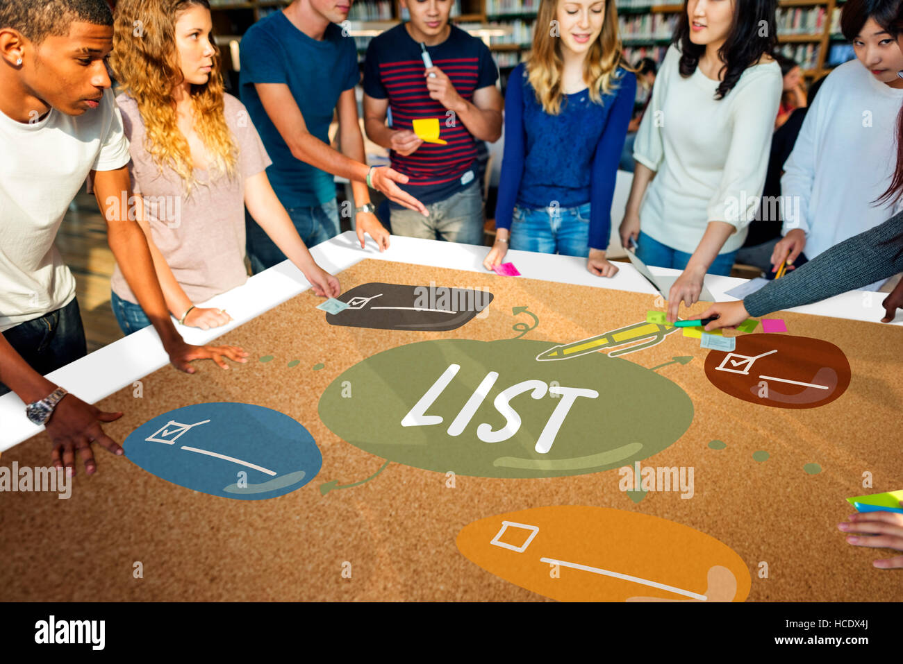 Plan Task Memo List Concept Stock Photo - Alamy