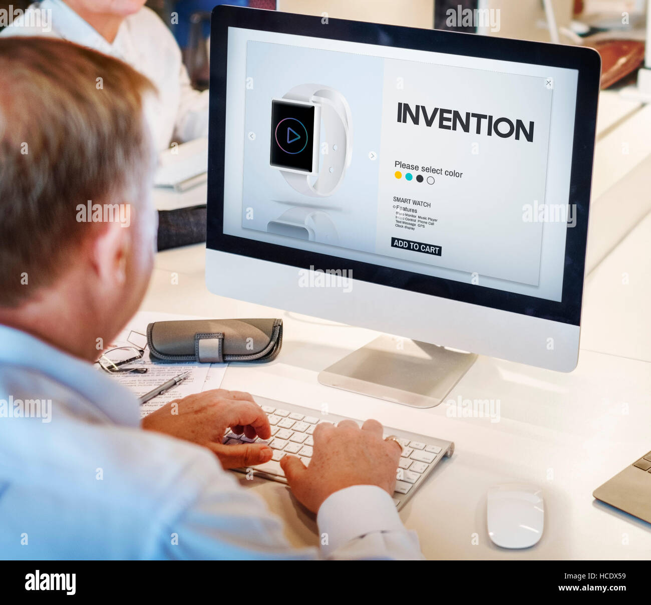 Gadget Invention Technology Innovation Digital Concept Stock Photo - Alamy