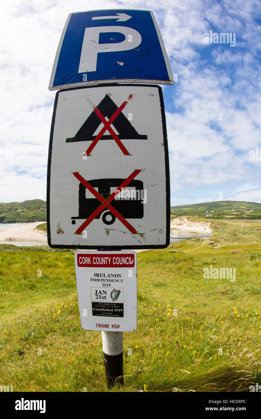 sign barley cove Stock Photo - Alamy