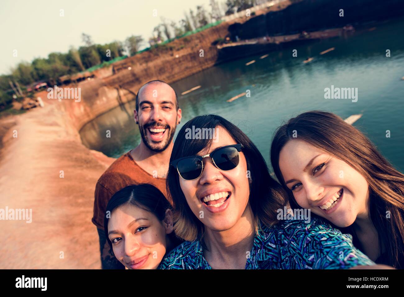 Friends Travel Holiday Adventure Together Concept Stock Photo - Alamy