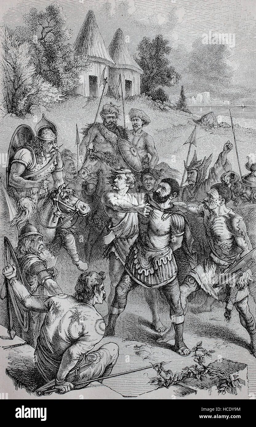 Chiefs from Britain have captured a Roman centurion, the story of the ...