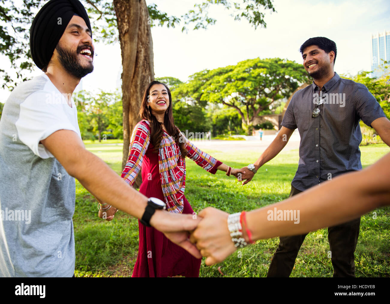 Indian ethnicity friendship society hi-res stock photography and images ...