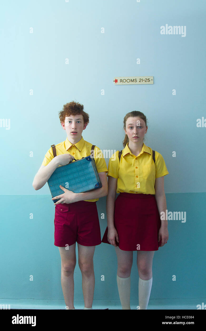 GIRL ASLEEP, from left, Harrison Feldman, Bethany Whitmore, 2015, ph ...