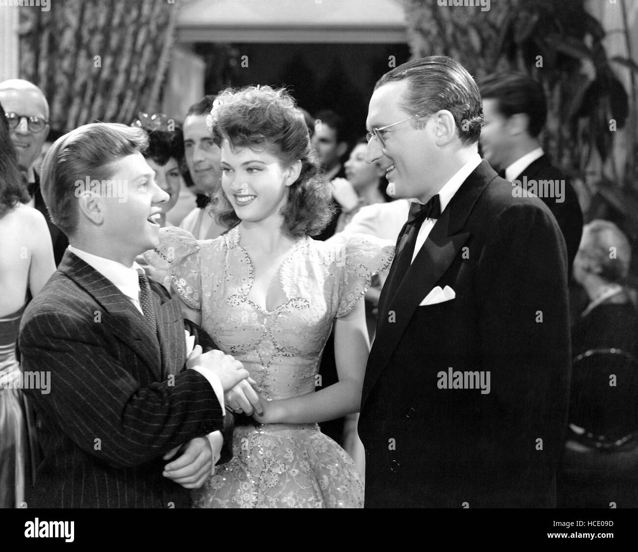 GIRL CRAZY, Mickey Rooney, Frances Rafferty, Tommy Dorsey, 1943 Stock ...