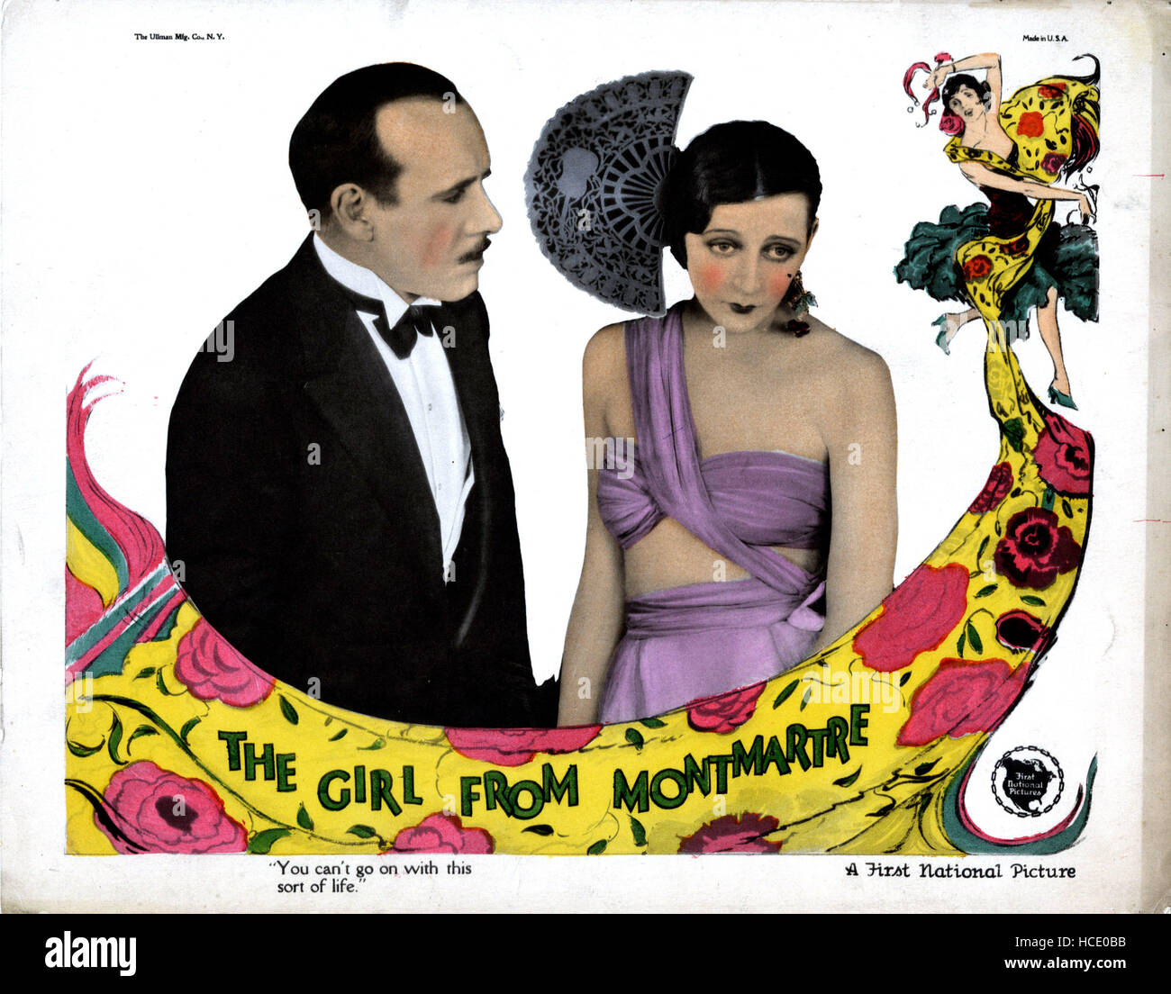 THE GIRL FROM MONTMARTRE, (aka THE MODEL FROM MONTMARTRE), from left ...